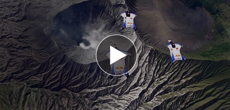 Skydiving Over an Active Volcano | Active Junky